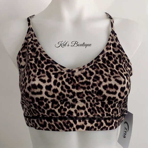 ZYIA | Intimates & Sleepwear | Zyia Womens Leopard Brilliant Mesh Bra ...